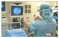Hospital Using Kinect Technology In the Operating Room To View and ...